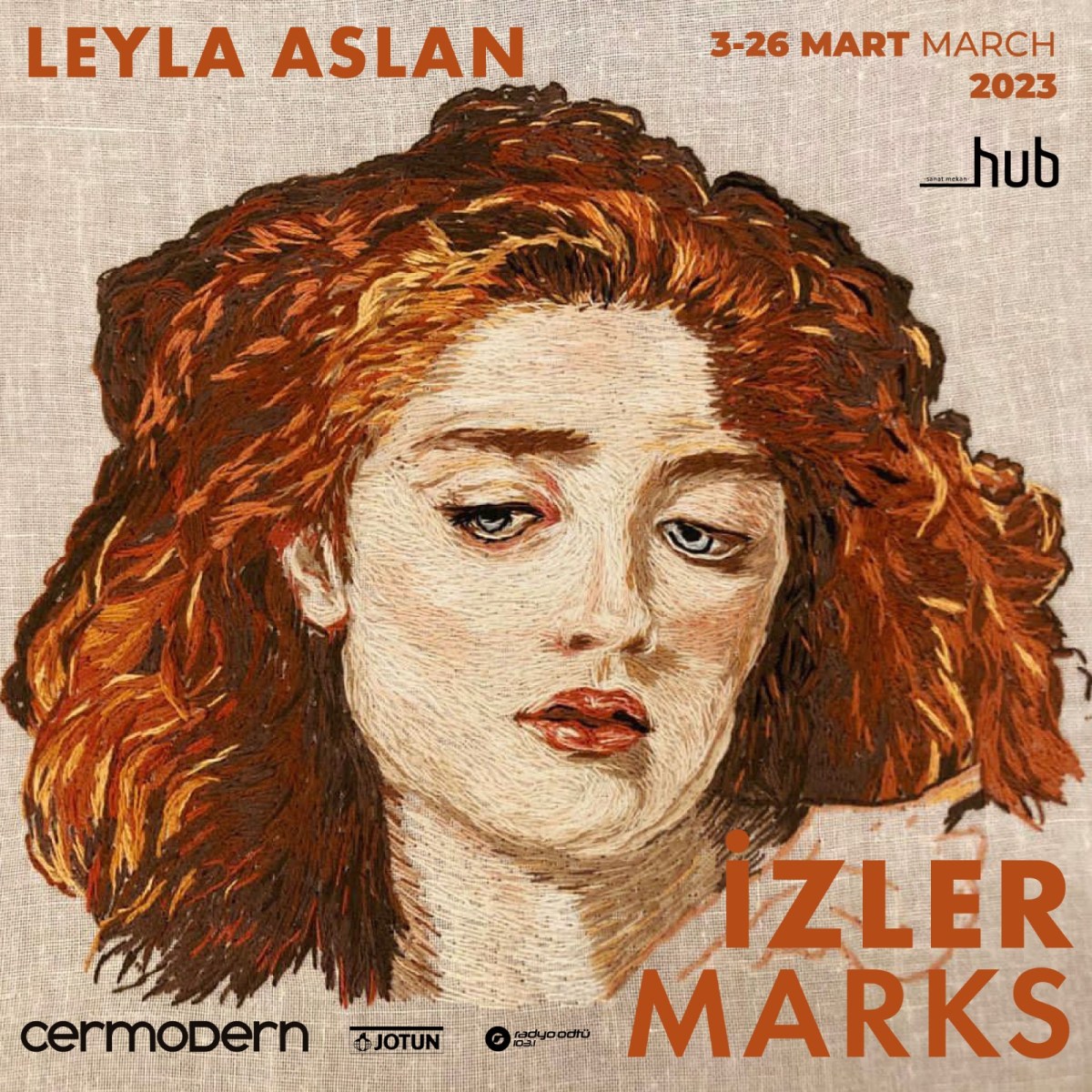 Leyla Aslan’ın İZLER’i CerModern’de – Sanat & Politika